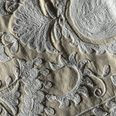 Crewel Embroidered Bedspread