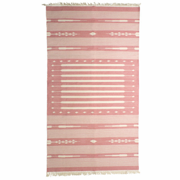 Pink Stripe Rug
