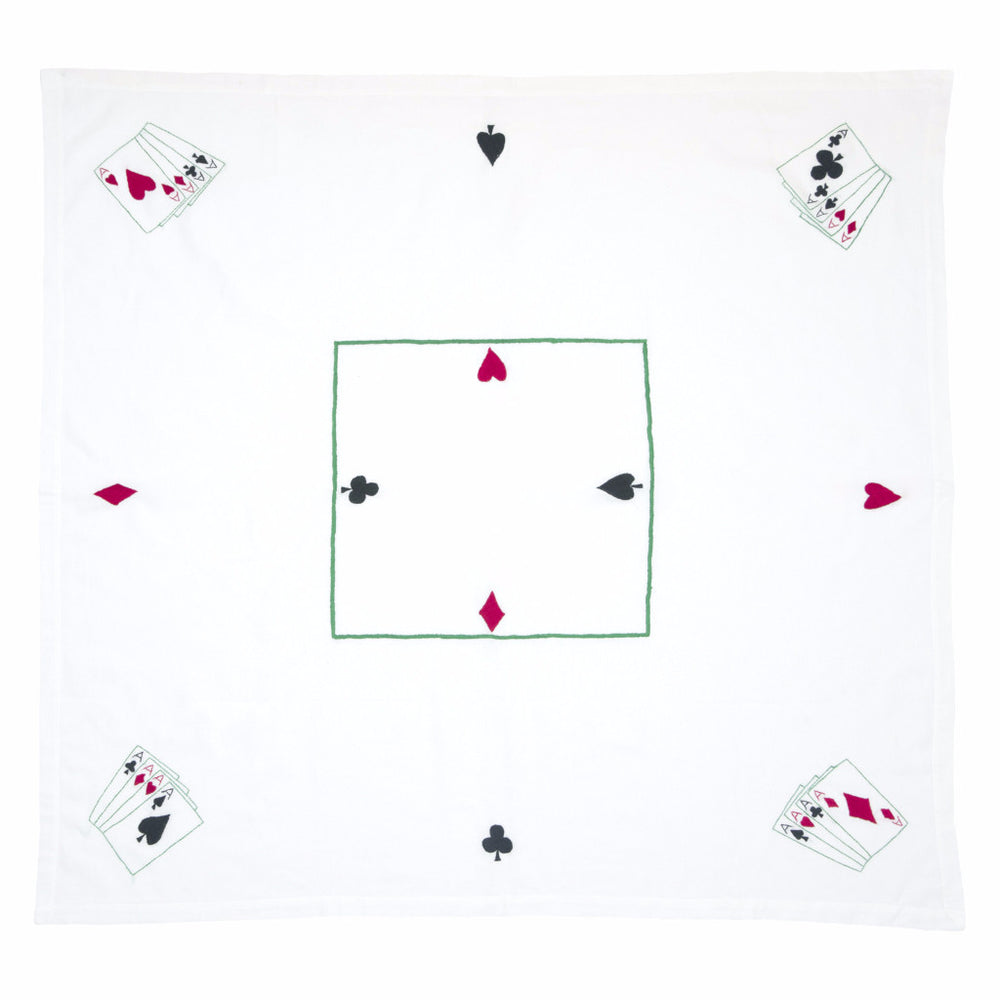 Playing Cards Bridge Tablecloth